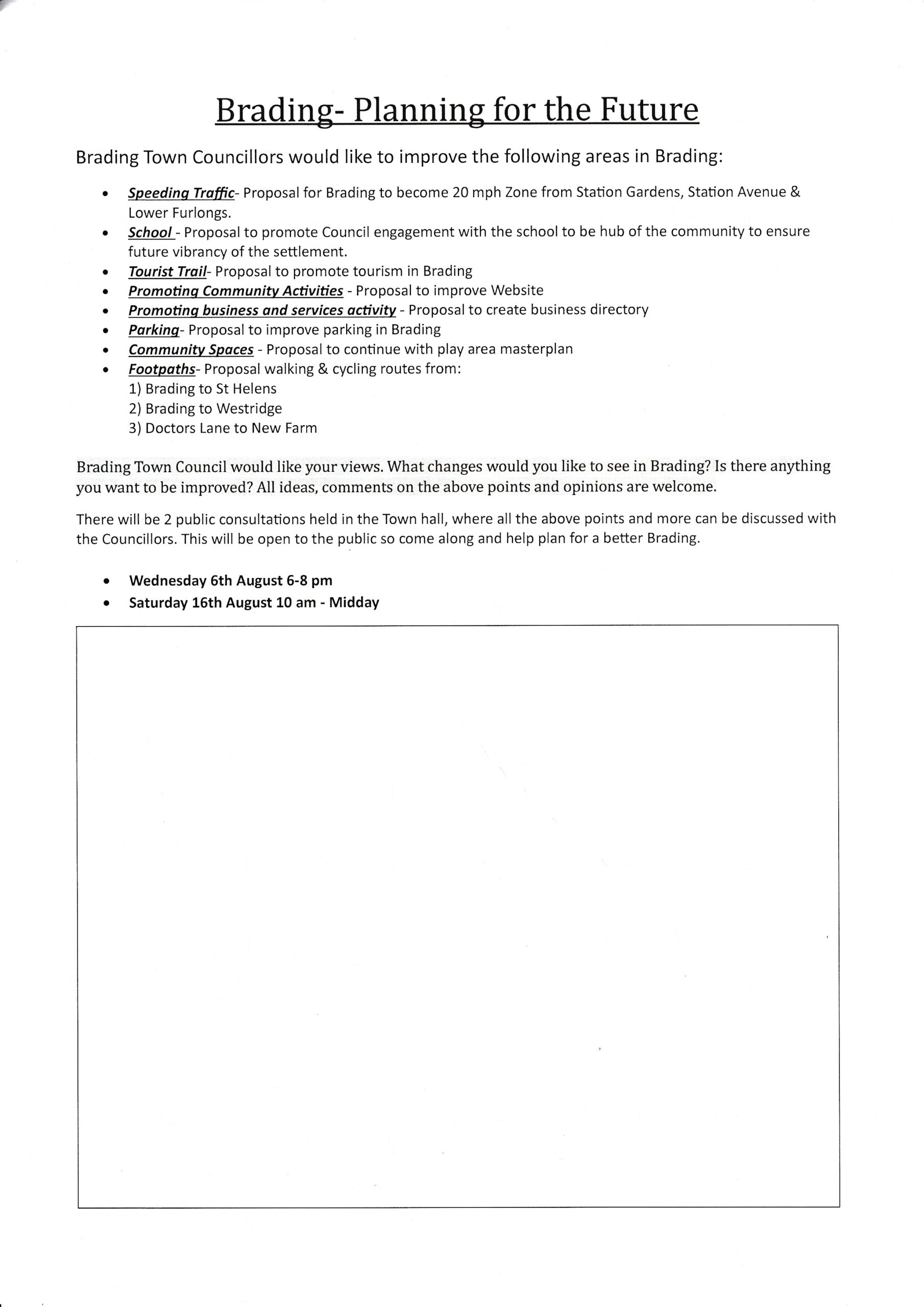 Brading Residents Association (known as BRAG) – BRADING – PLANNING THE ...